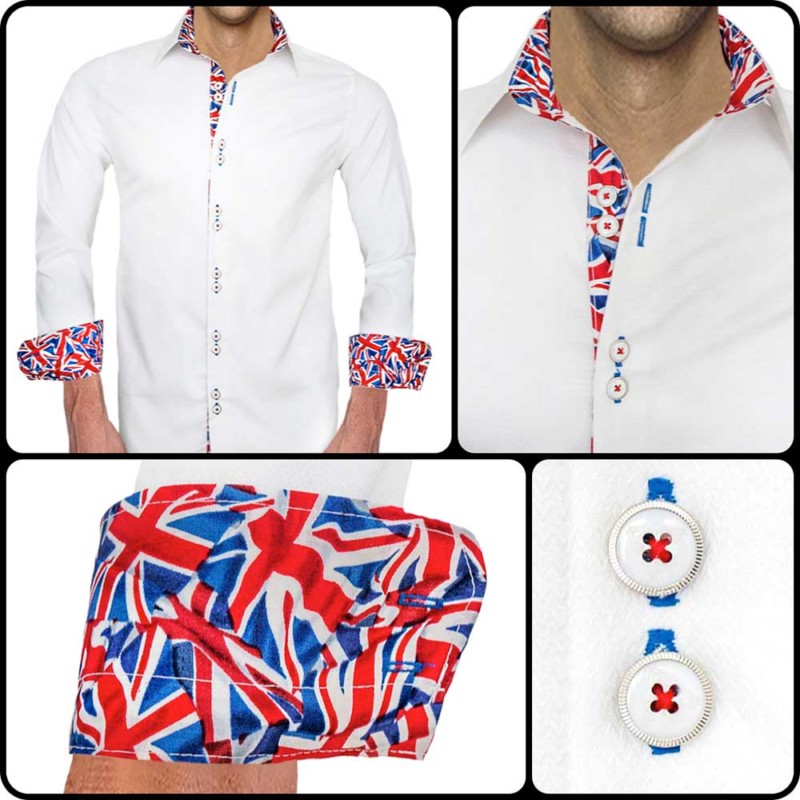British Flag Dress Shirts