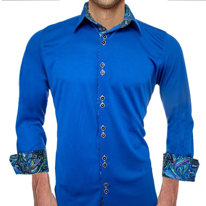 Royal Blue Mens Shirts