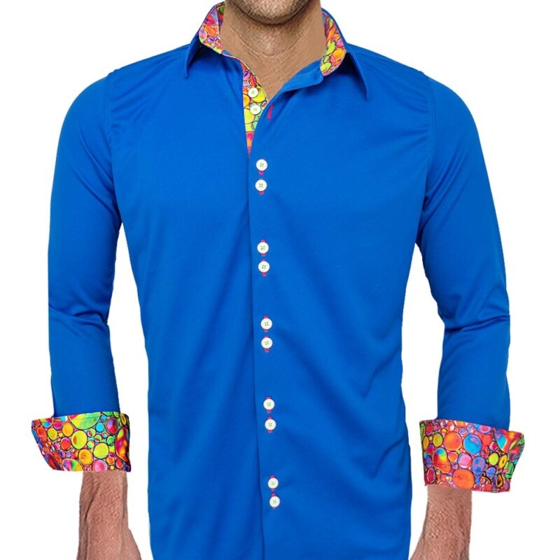 Mens Bright Colored Shirts - Anton Alexander Shirting