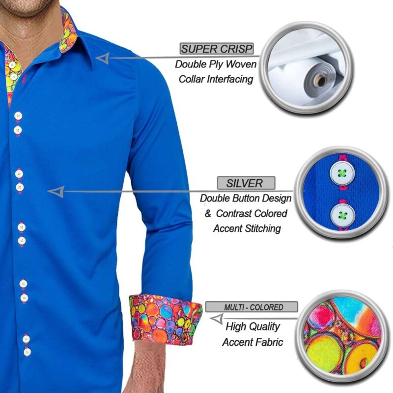 Mens Bright Colored Shirts - Anton Alexander Shirting