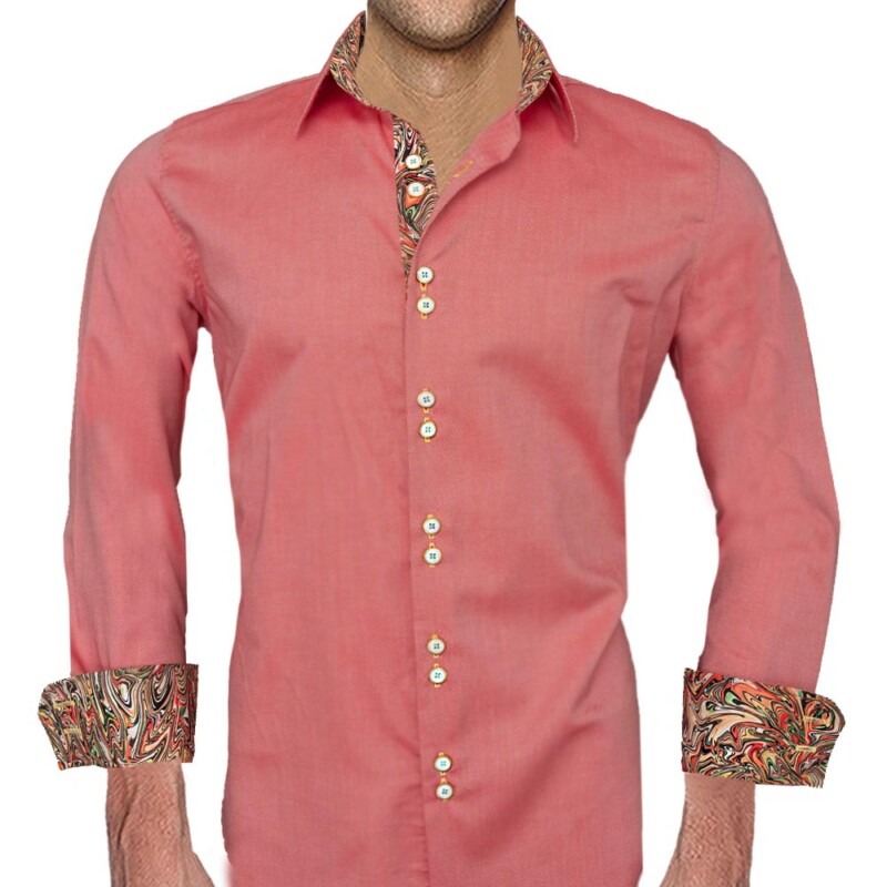 Red Designer Shirts - Anton Alexander Designer Shirts